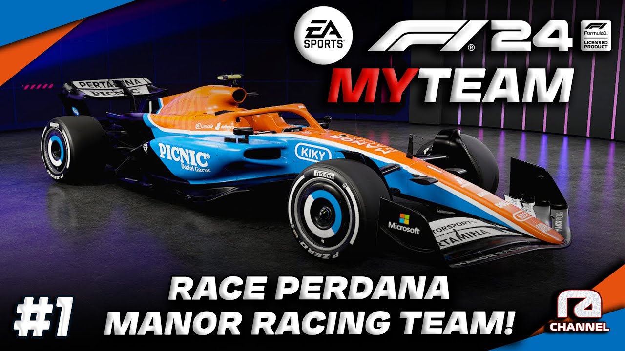 MANOR RACING KEMBALI!😍DEBUT PERDANA RIO HARYANTO DI MyTEAM!🔥- F1® 24 ...