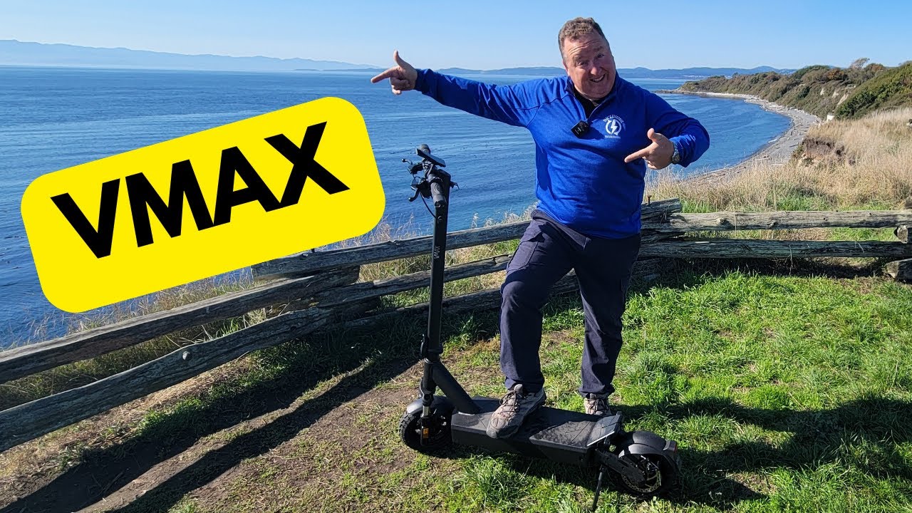 VMAX VX4 GT Electric Scooter - Mini Review - YouTube