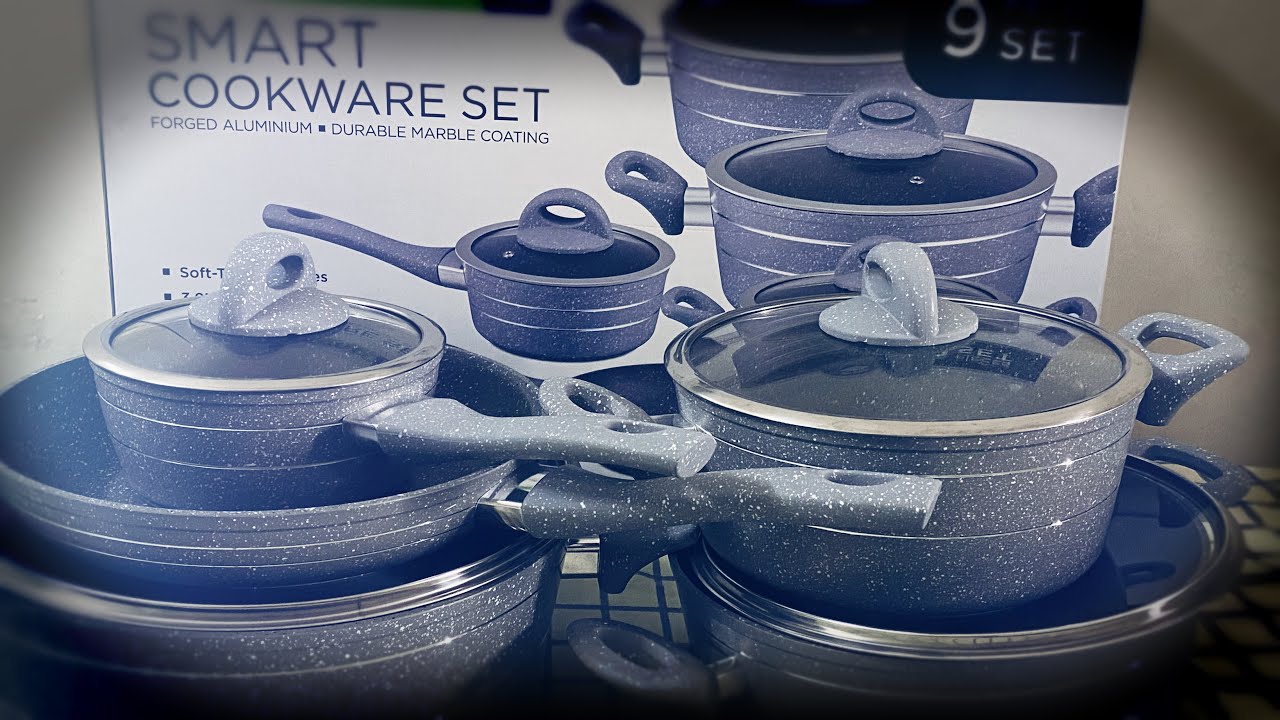 Marble Coated Cookware set || Royal Ford Cookware Review || Unboxing ...