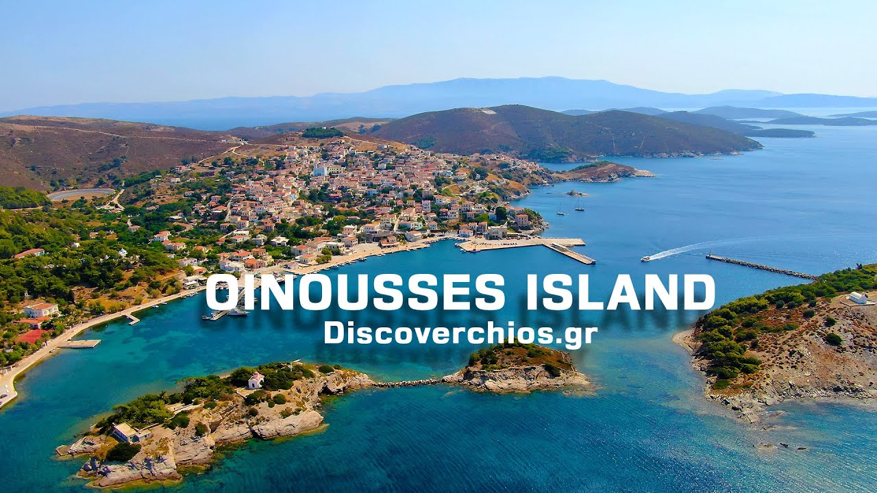 Flying over Oinousses Island - YouTube