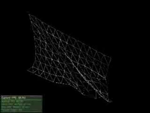 flag simulation - YouTube
