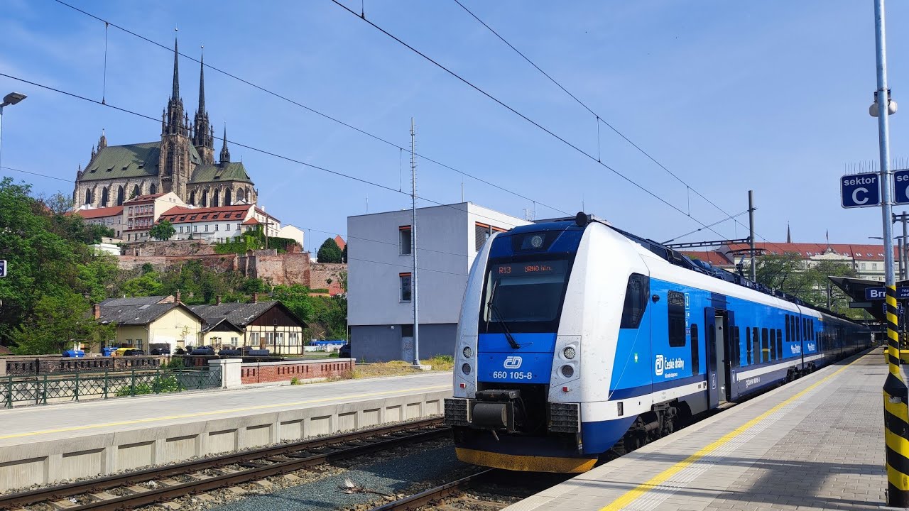 Vlaky Brno Hl.n. 20.5.2023 - YouTube