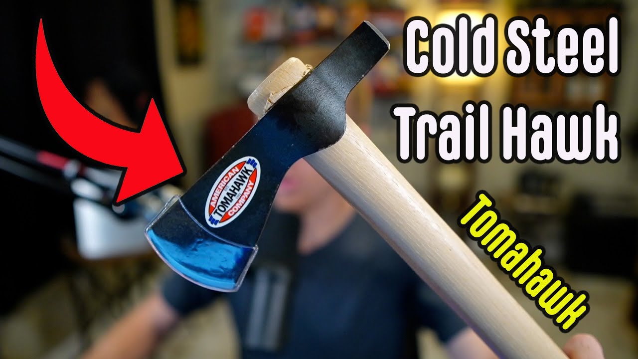 Cold Steel 90TH Trail Hawk Tomahawk Review - YouTube