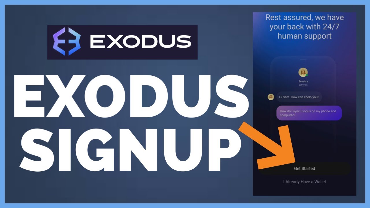 How to Sign-Up Exodus Account | Exodus Account Create | Register Sign ...