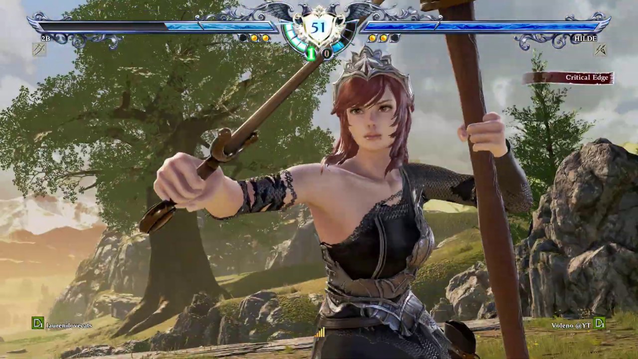 [SC6 2.0] Hilde (Voleno) vs 2B (LaurenIloveCats) [4K 60FPS] - YouTube