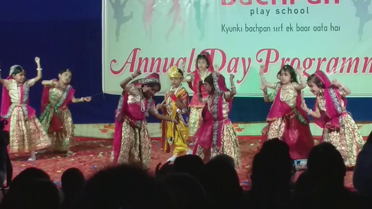Krishna dance _ Arnav - YouTube