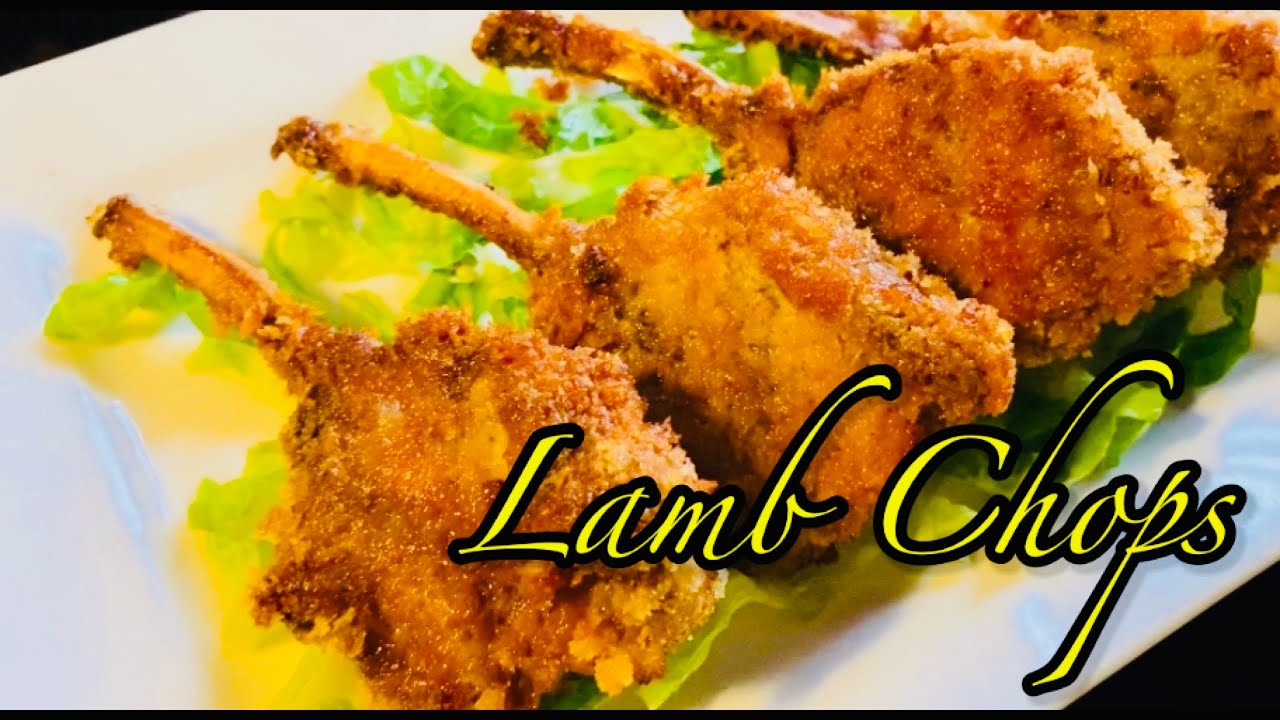 Mini Lamb Crumbed Chops - YouTube