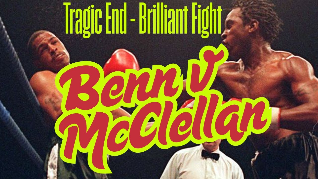 Tragic yet Brilliant : Nigel Benn vs Gerald McClellan WBC World Super ...