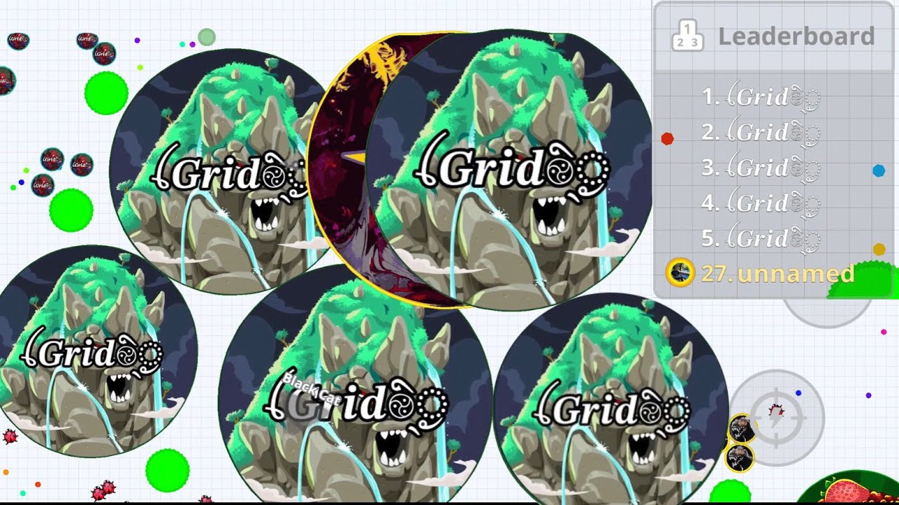 GRID CLAN 😤 AGARIO - YouTube