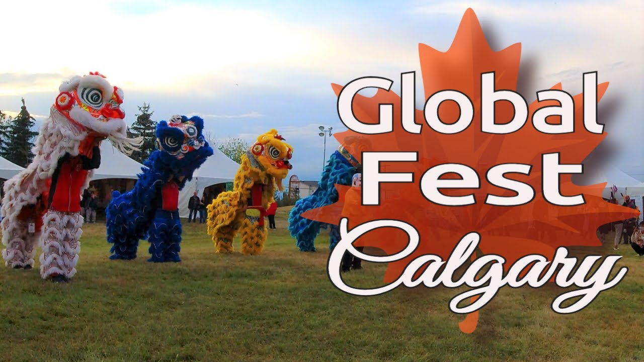 Night Walk at the Calgary Global Fest 2022 #Calgary #Alberta - YouTube