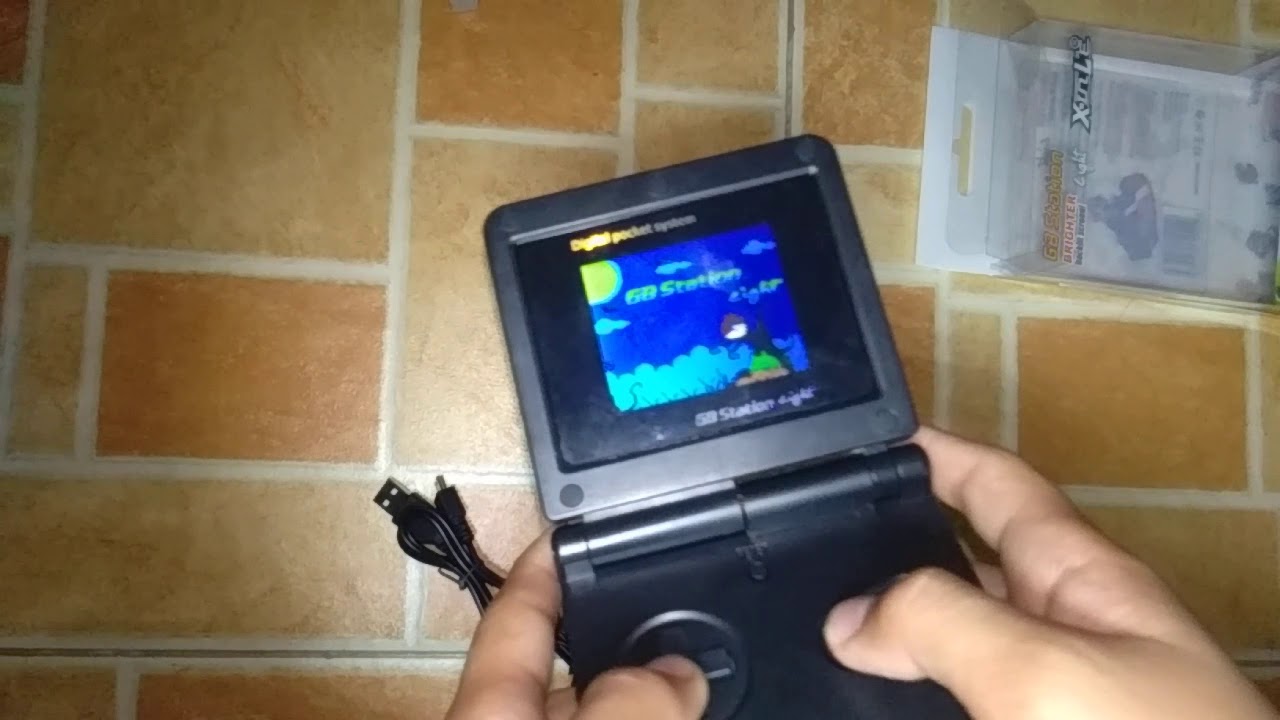 unboxing fake gameboy advance sp - YouTube