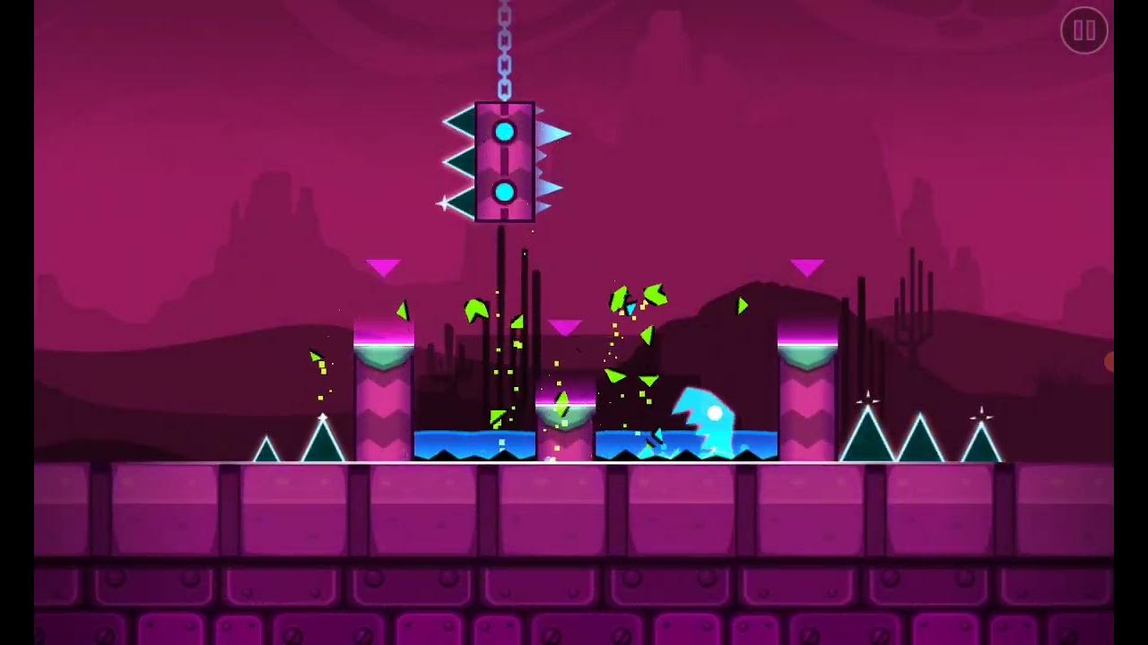 geometry dash subzero gameplay - YouTube