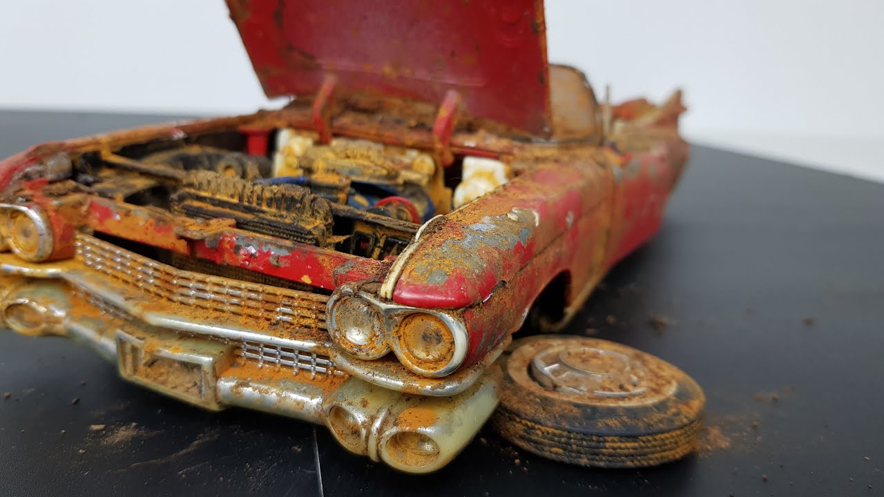 Restoration Abandoned Cadillac - Model Car - YouTube