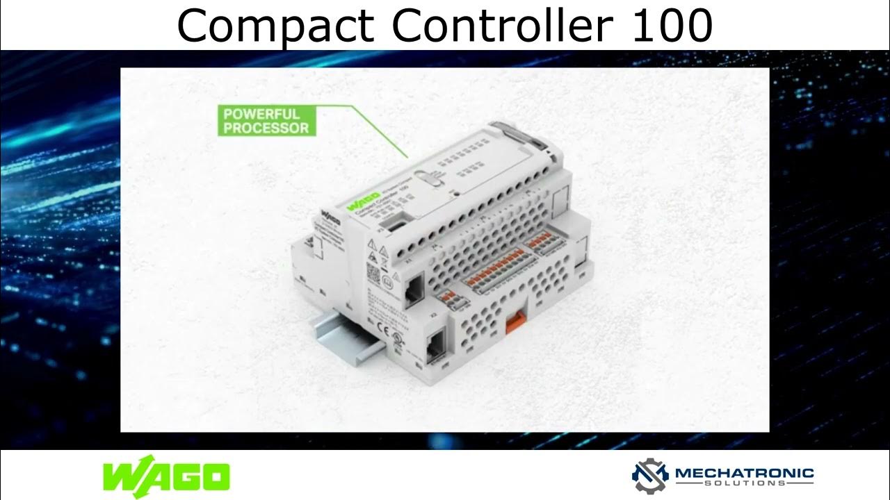 Wago Compact Controller 100 - YouTube