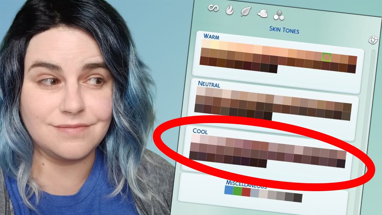 MAJOR FLAW in GENETICS! Sims 4 Skin Tones Update - YouTube