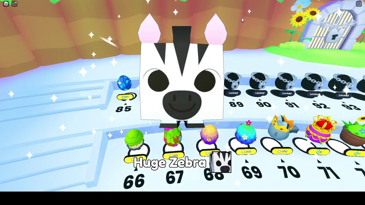 Hatching Huge Zebra - the second time - in Pet Simulator 99 PS99 ROBLOX ...