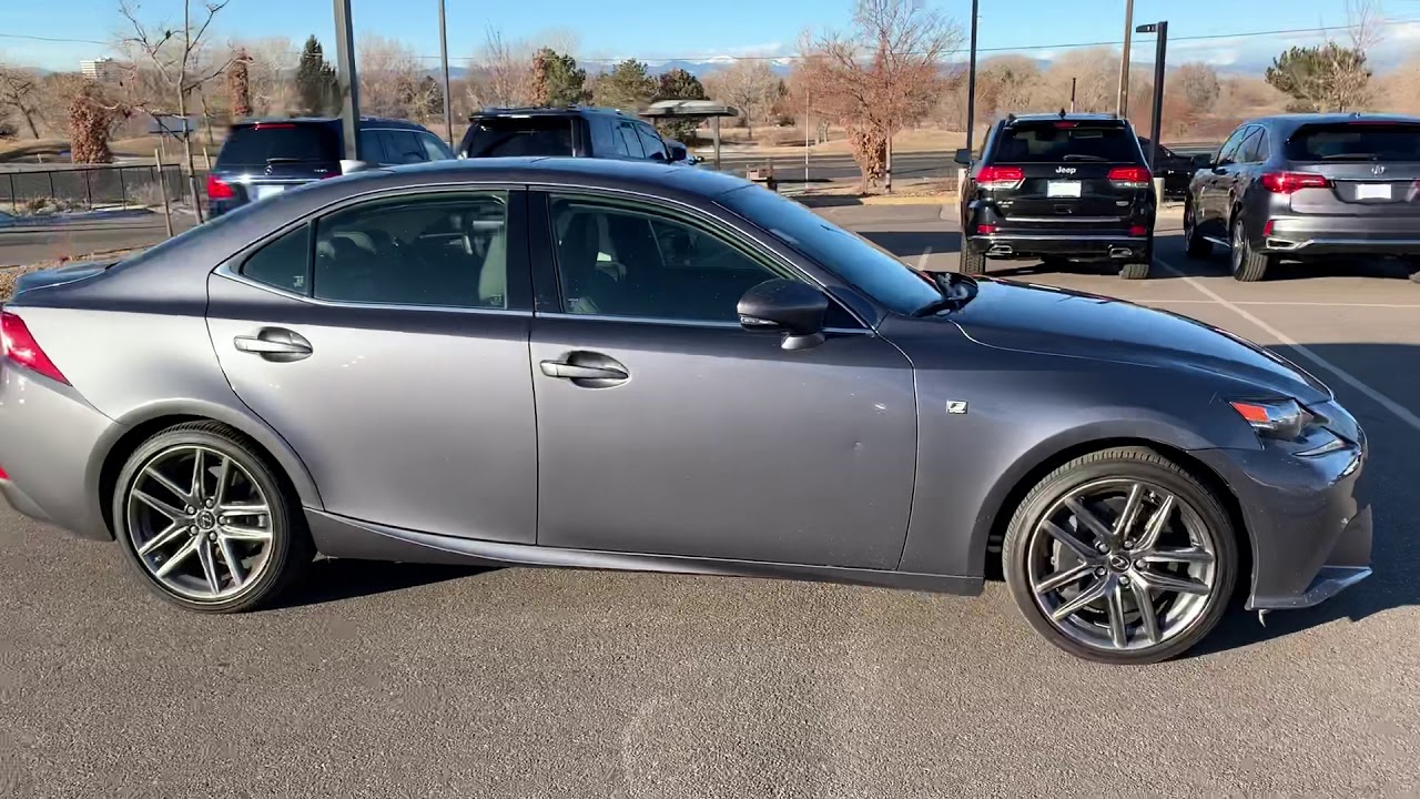 2015 Lexus IS 350 at IOD on Havana - YouTube