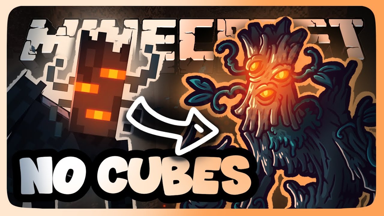 Minecraft WITHOUT CUBES is TERRIFYING! - YouTube