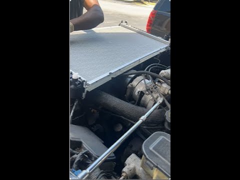 99 Chevy Suburban Radiator Replacement - YouTube