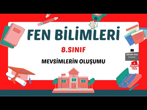 LGS 8.SINIF | MEVSİMLERİN OLUŞUMU KONU ANLATIMI | FEN BİLİMLERİ