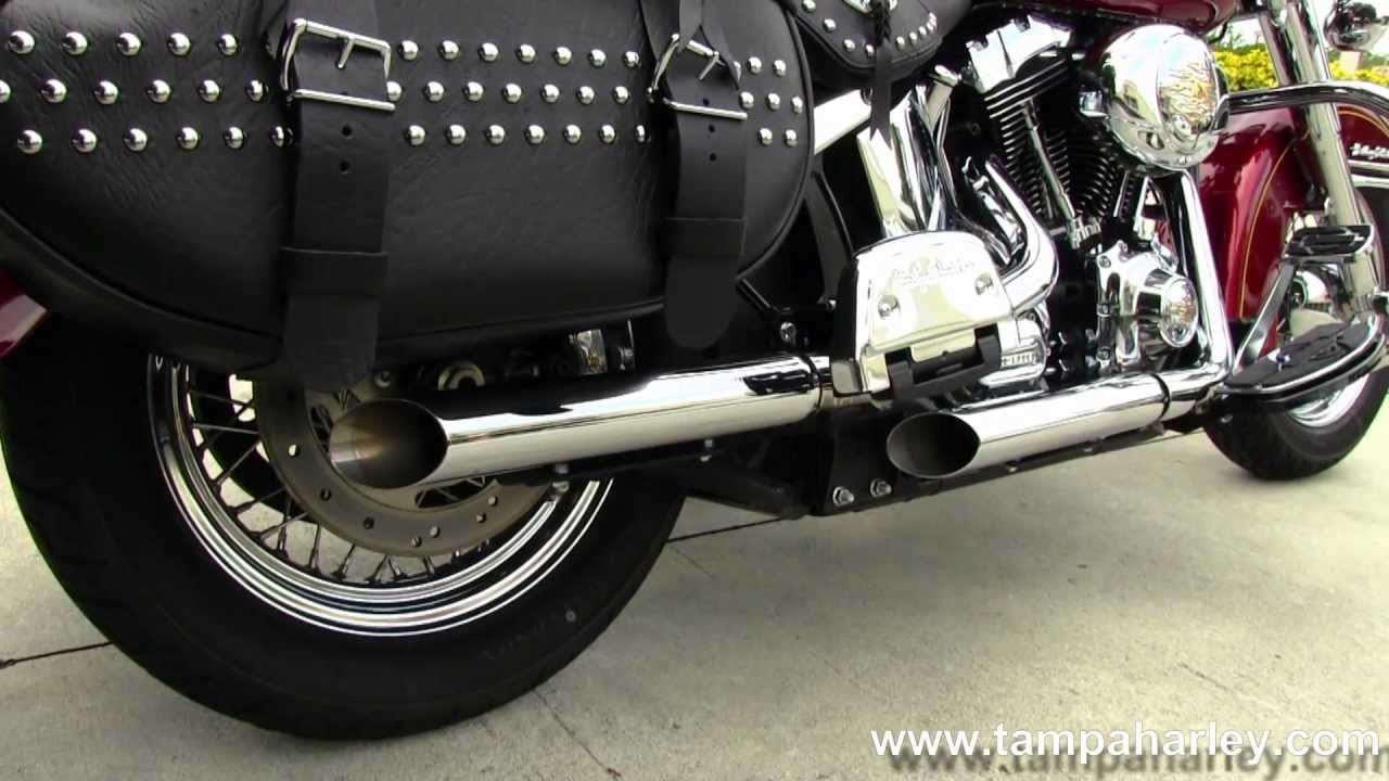 Used 2009 Harley-Davidson FLSTC Heritage Softail Classic with Python ...