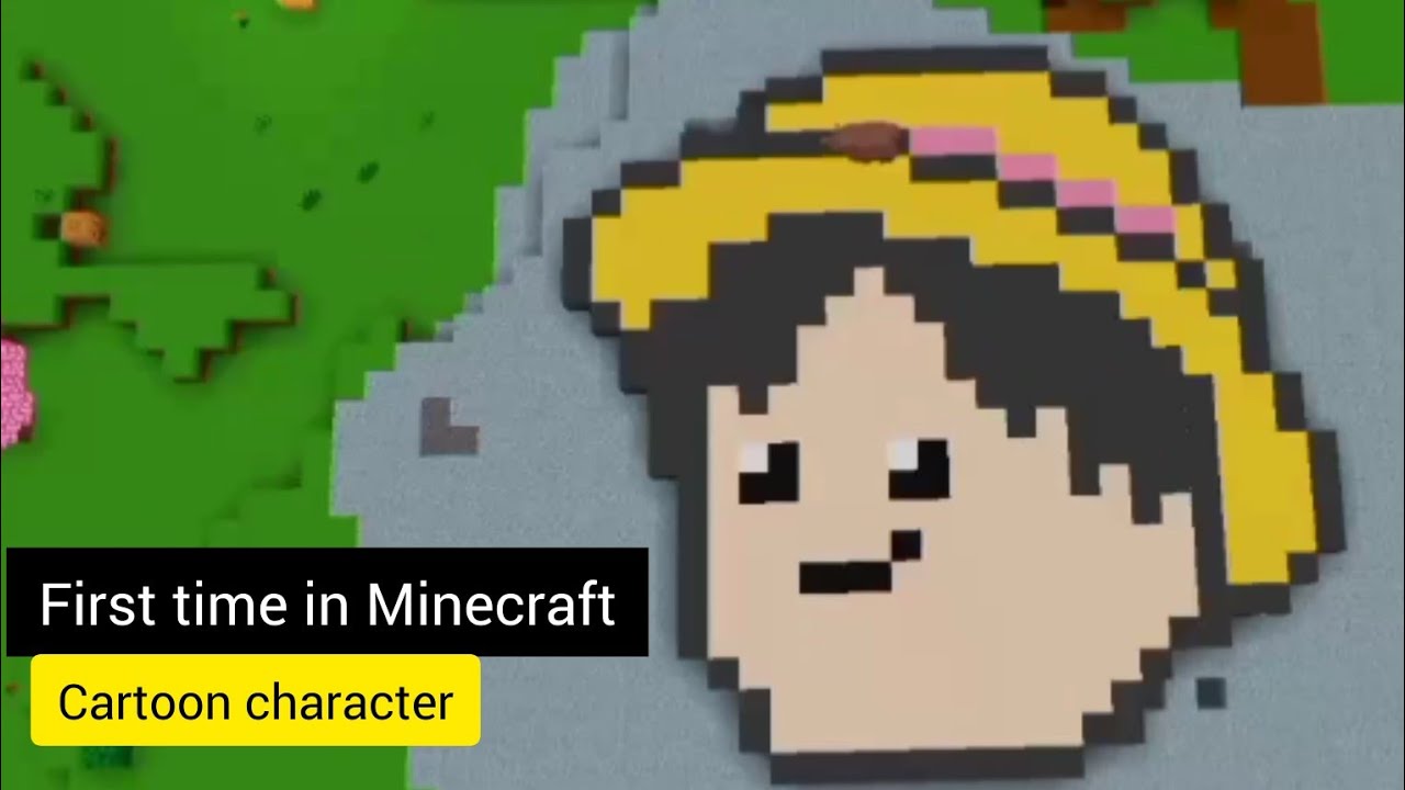 making cartoon in Minecraft | how to make cartoon in Minecraft | a jao ...