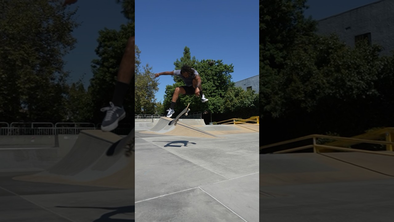 360° Flip Slow Motion Norman Woods #skateboarding #treflip #shorts ...