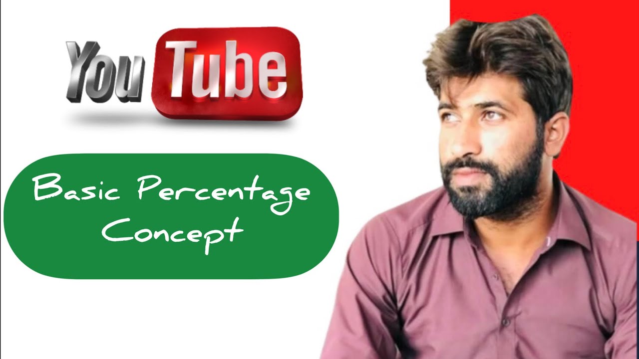 Basic Percentage Concept with Examples - YouTube