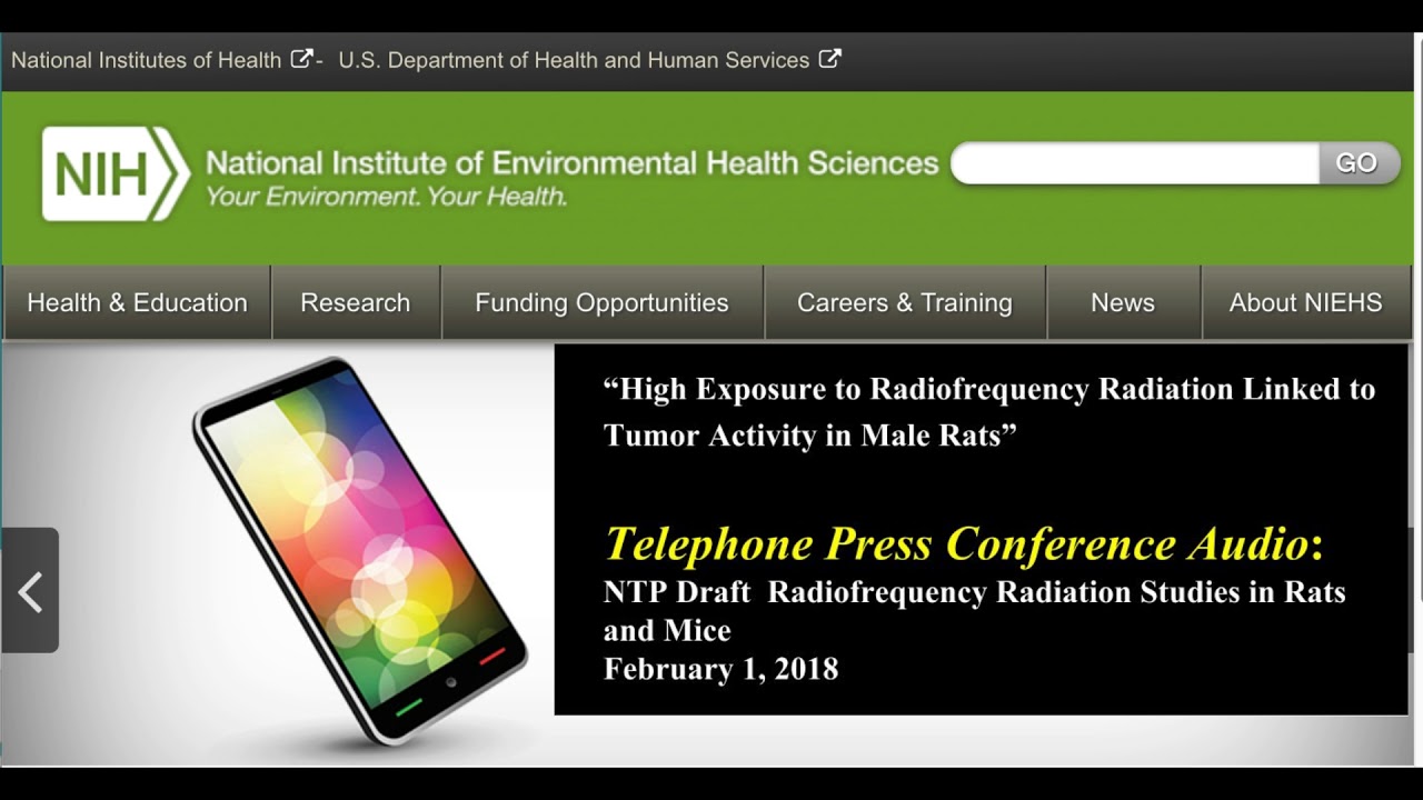 NIH Press Conference 2/1/2018 National Toxicology Program Study on Cell ...