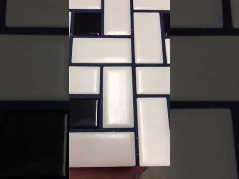 Navy Blue Grout with Western Blue Glitter - YouTube
