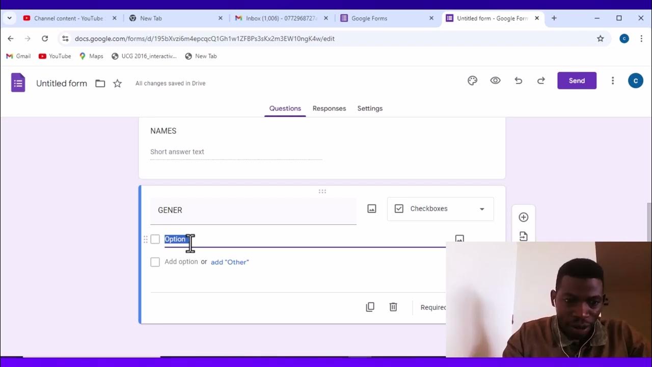 HOW TO USE GOOGLE FORM - YouTube