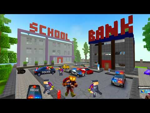 SCHOOL PARTY CRAFT – HALLOWEEN MONSTER KIDNAPS STUDENT! POLICE CHASE!