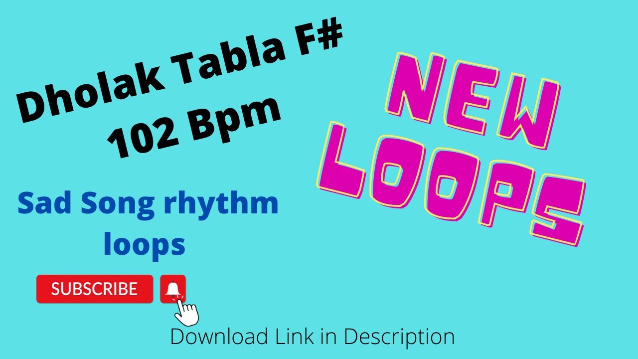 Dholak Tabla Mix 102 BPM F# Scale new Loops - YouTube Music