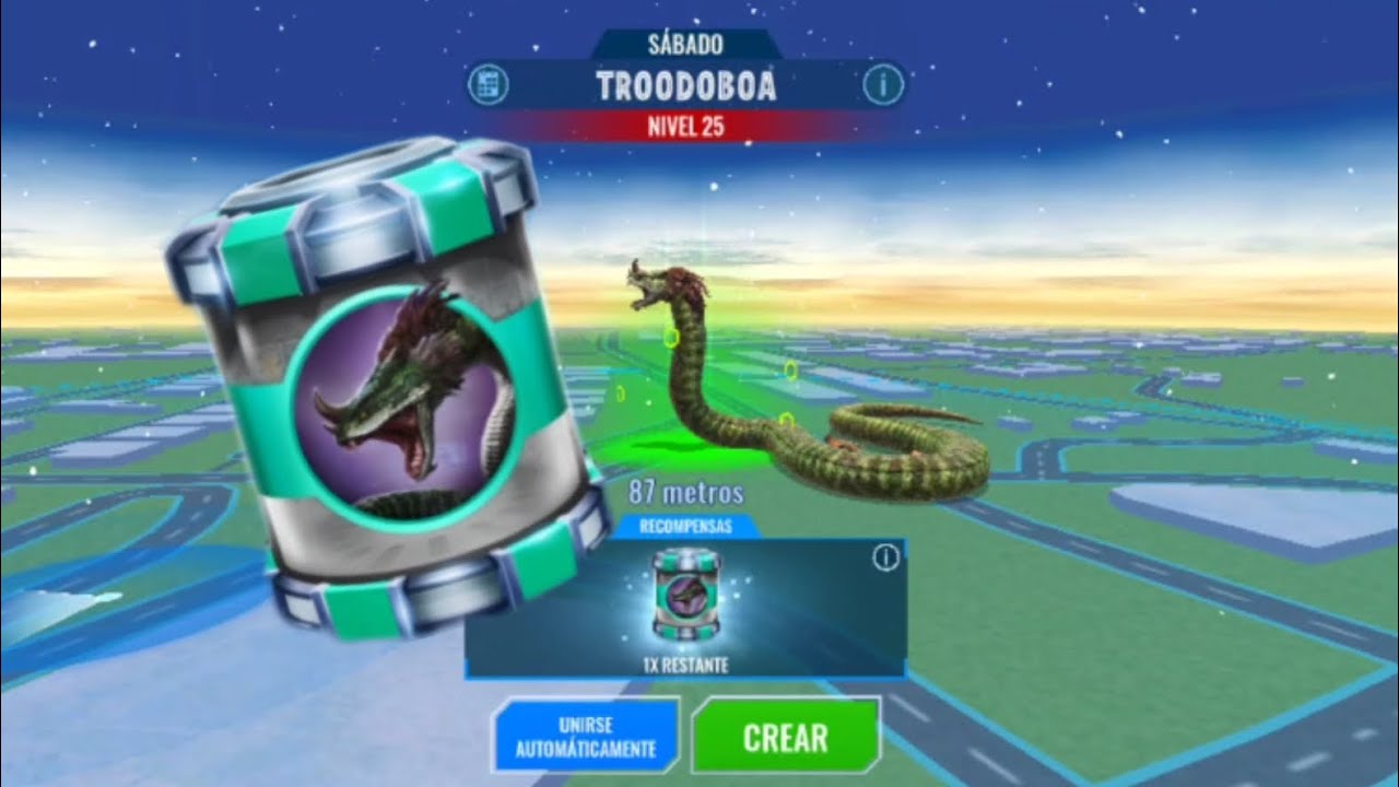 JURASSIC WORLD ALIVE | JEFE TROODOBOA - YouTube