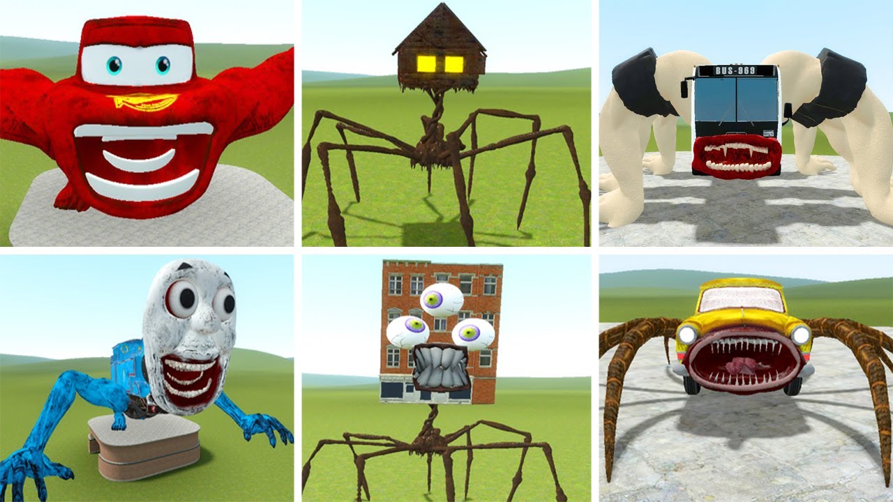 NEW CURSED THOMAS, MONSTER HOUSE, HOUSE HEAD VS ALL TREVOR HENDERSON ...