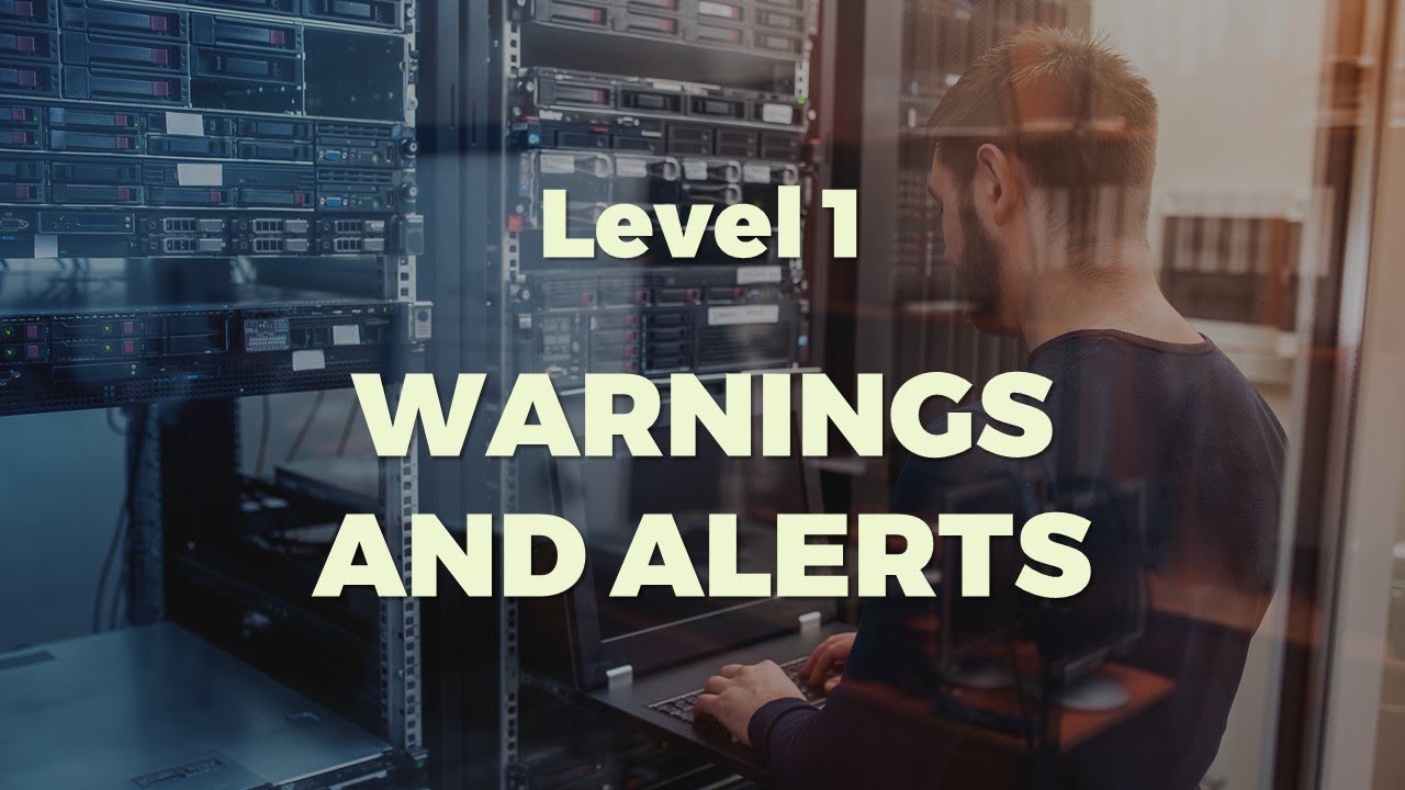 Monitoring Mission Critical SQL Servers - PART 4 - Basic warnings and ...