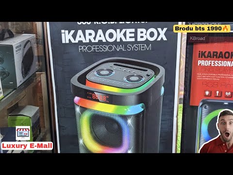 Brodu Bts - 2099 Ikaraoke Box Party Speakers with dual mic 🔥# ...