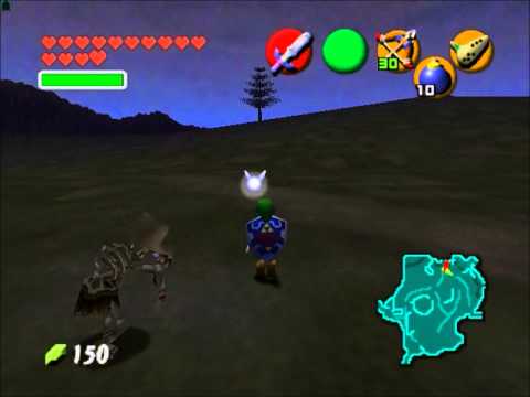 Legend of Zelda Ocarina of Time Stalchild Laugh Slowed Down - YouTube