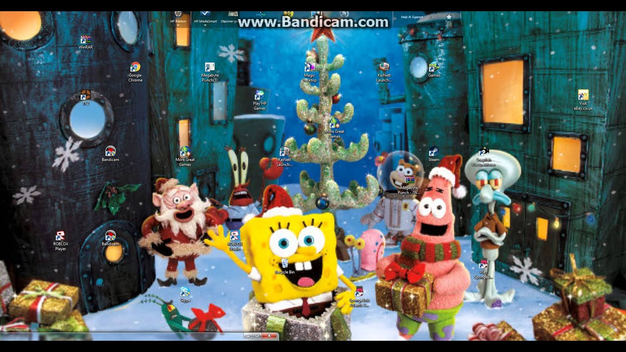 spongebob christmas song very first christmas - YouTube