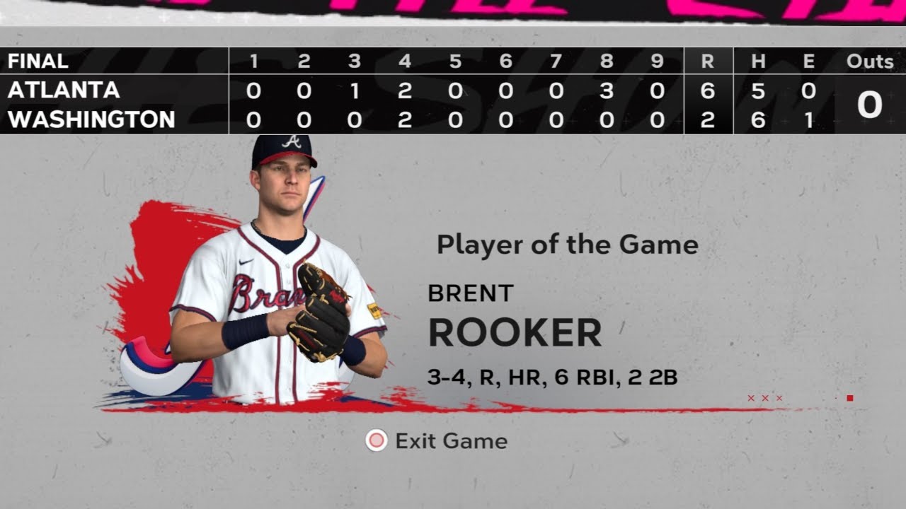 7/20/24: BRENT ROOKER BECAME A BRAVE TODAY. (Franchise Year 3) - YouTube