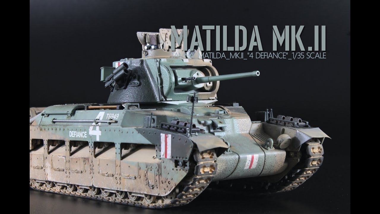 Tamiya Matilda Mk.II 1/35 | The Inner Nerd - YouTube