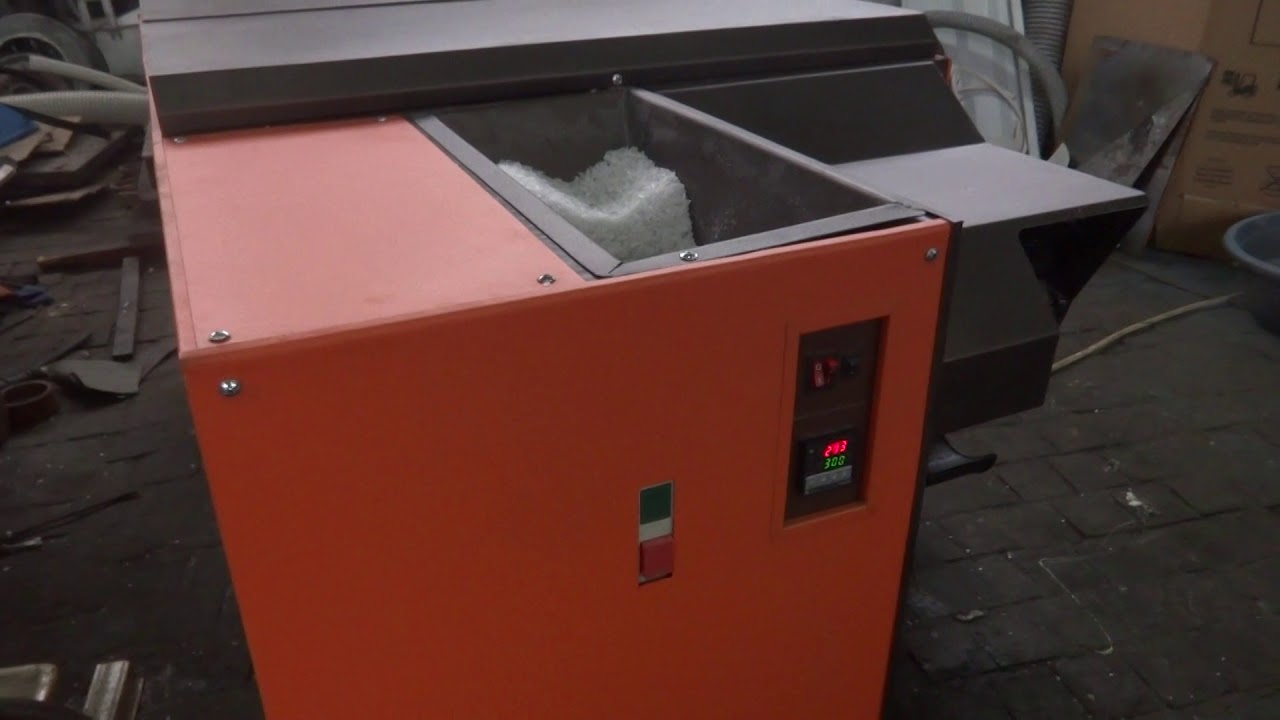 PET recicled wool machine.The new machine for PET plastic wool "Easy ...