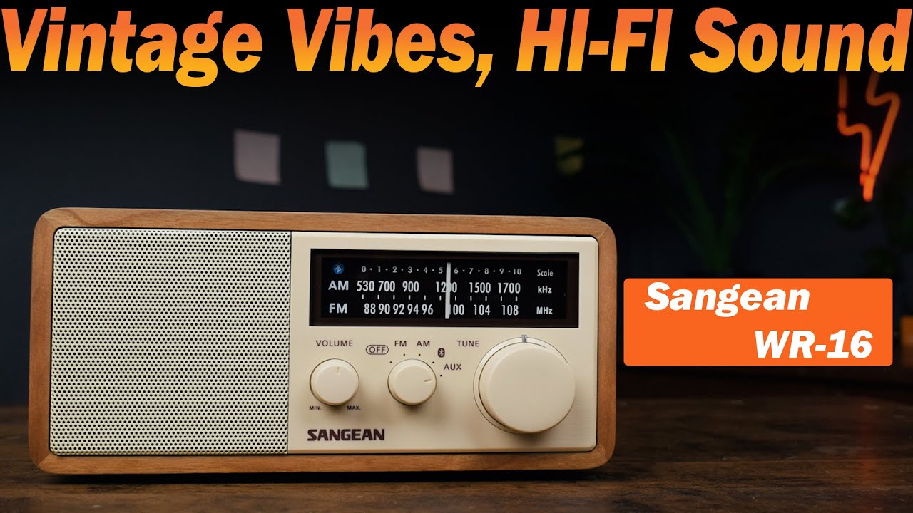 This Radio Will Make You FALL IN LOVE with Sound Again | Sangean WR-16 ...