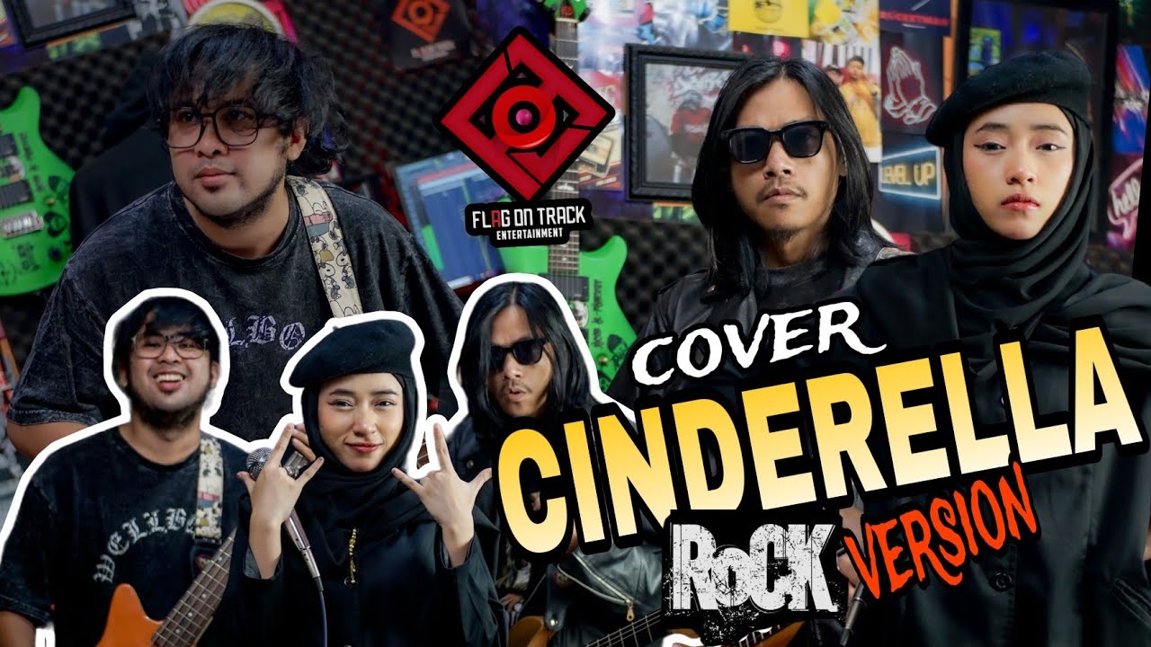 Cinderella - Radja | cover rock version Flag On Track x Syifashol - YouTube