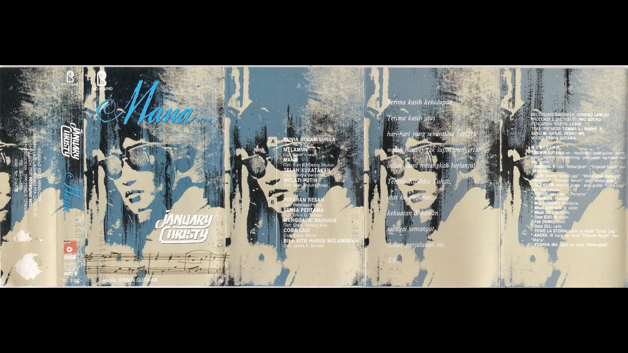 JANUARY CHRISTY DALAM ALBUM MANA SIDE B - YouTube