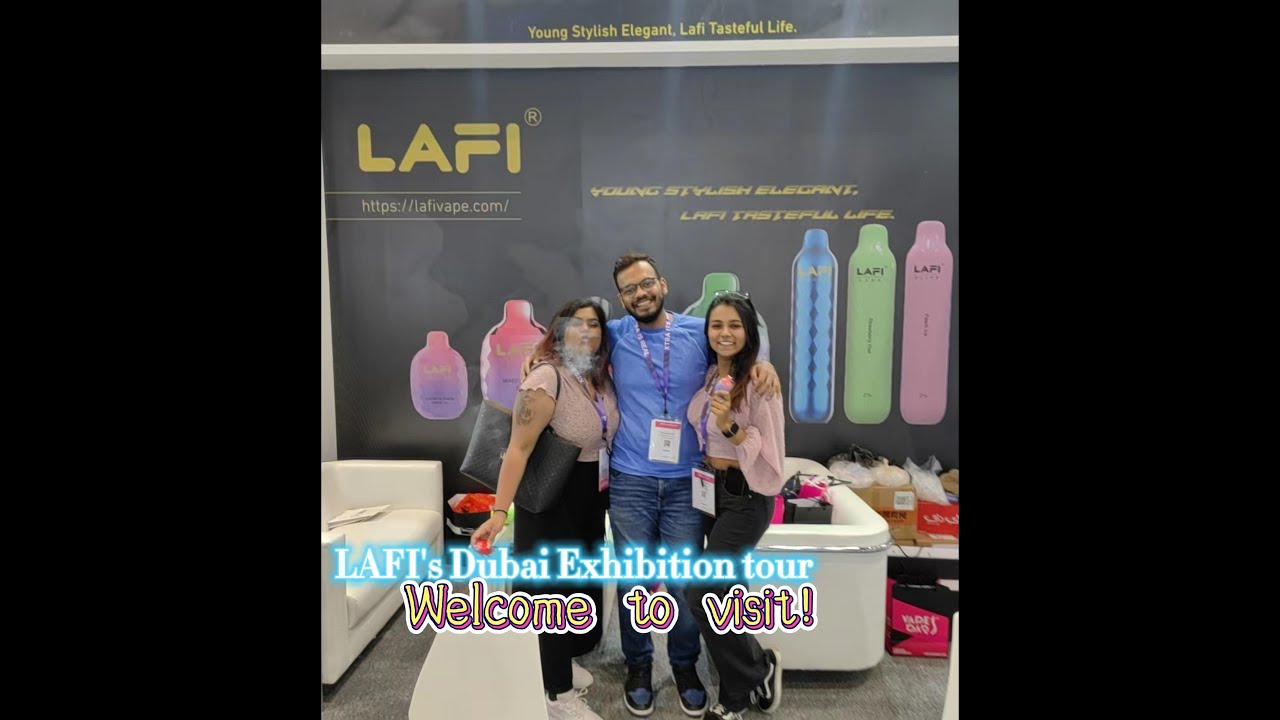 LAFI is on display at the World e-Cigarette Show - YouTube