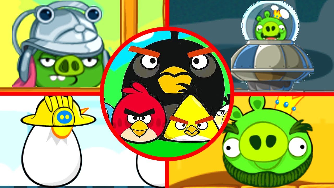 Angry Birds Maker Custom 5 - All Bosses (Boss Fight) 1080P 60 FPS - YouTube