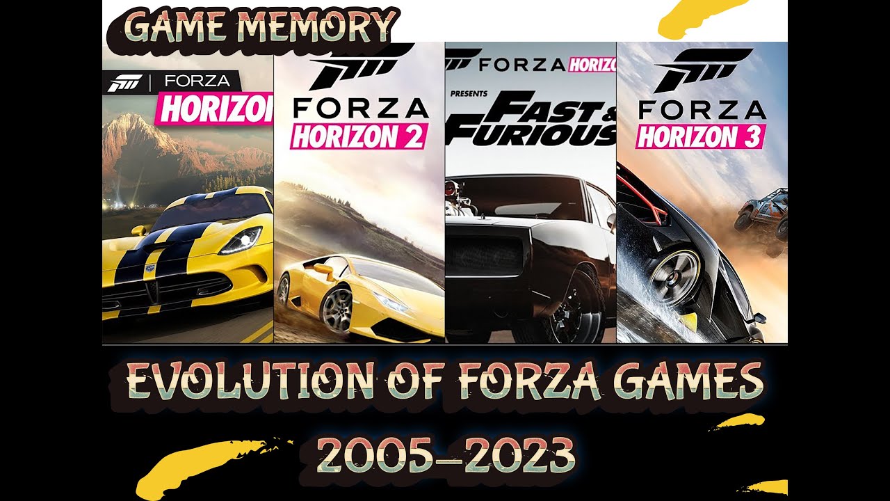 Evolution of Forza Games 2005-2023 🚗 - YouTube