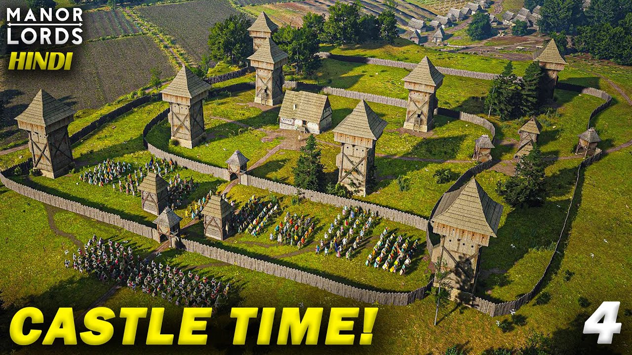I Start Building My CASTLE in Manor Lords Hindi GamePlay | The Rexplay ...