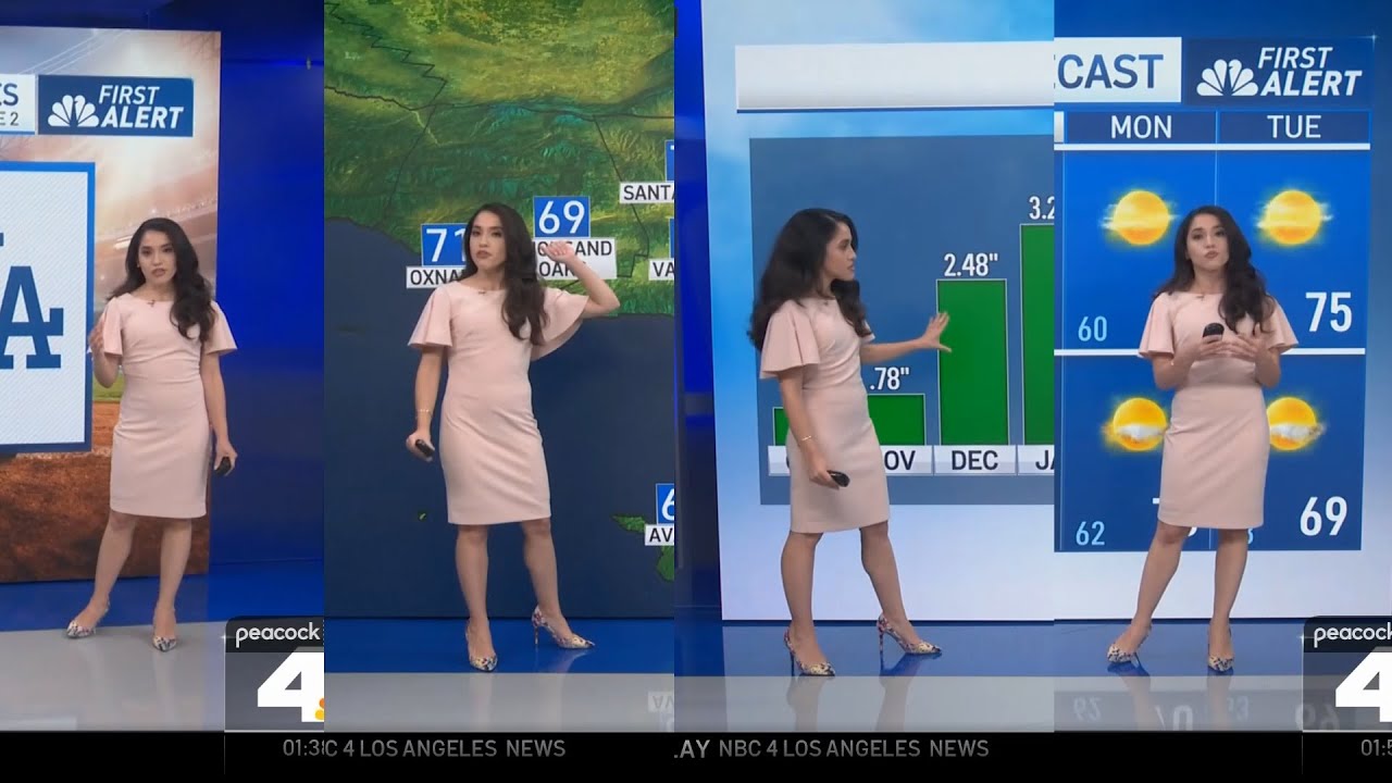 Stephanie Olmo with the First Alert Forecast for NBC4 Los Angeles ...